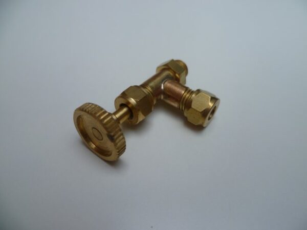 Steam Stop Valve 40tpi for model steam boilers – Clevedon Steam